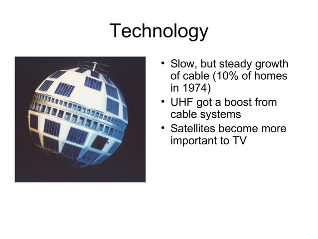 COM 110: Chapter 1 -- History of Broadcast Media | PPT | Technology ...