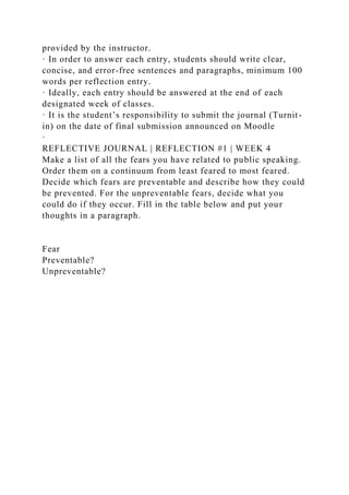 COM114 Fall 2019 Reflective JournalCOM114 Fall 2019A.docx