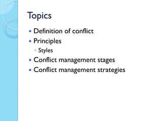 Com120 11 conflict part 2 | PDF