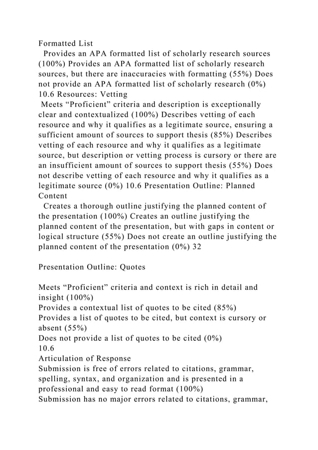 COM 126 Final Project Part One Guidelines and Rubric Overview .docx