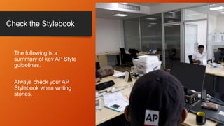 COM 140 - AP Style | PPT