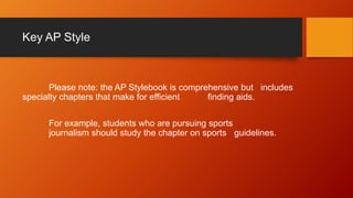 COM 140 - AP Style | PPTX
