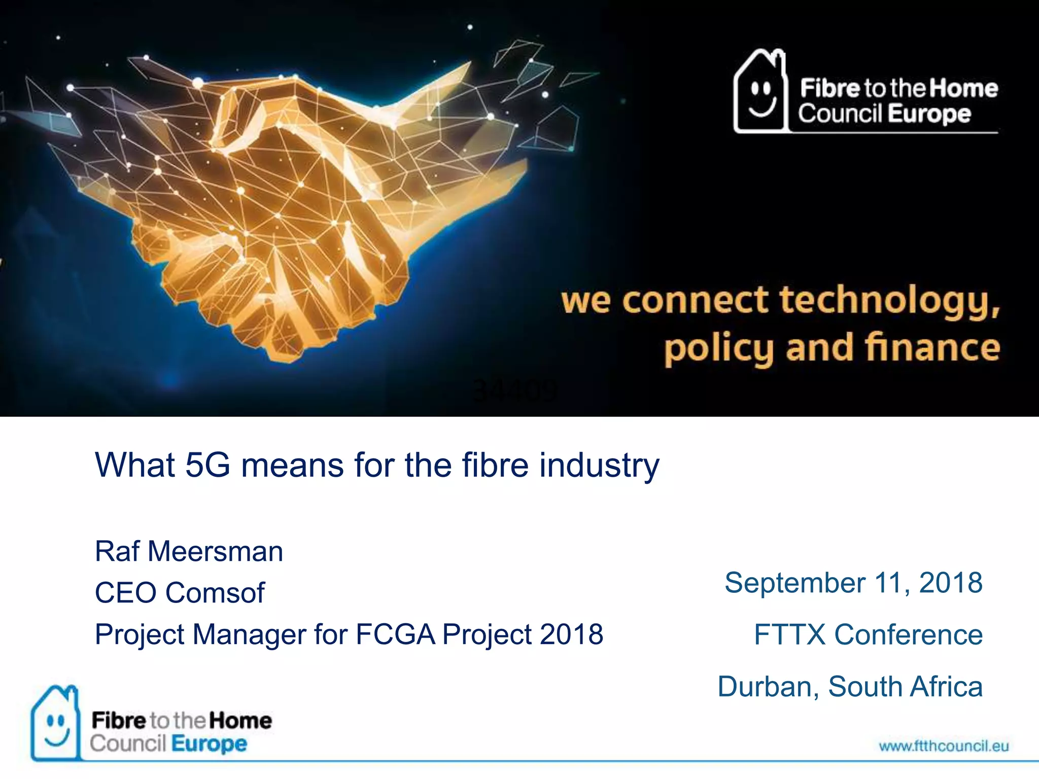 What 5G means for the fiber industry | PPTX