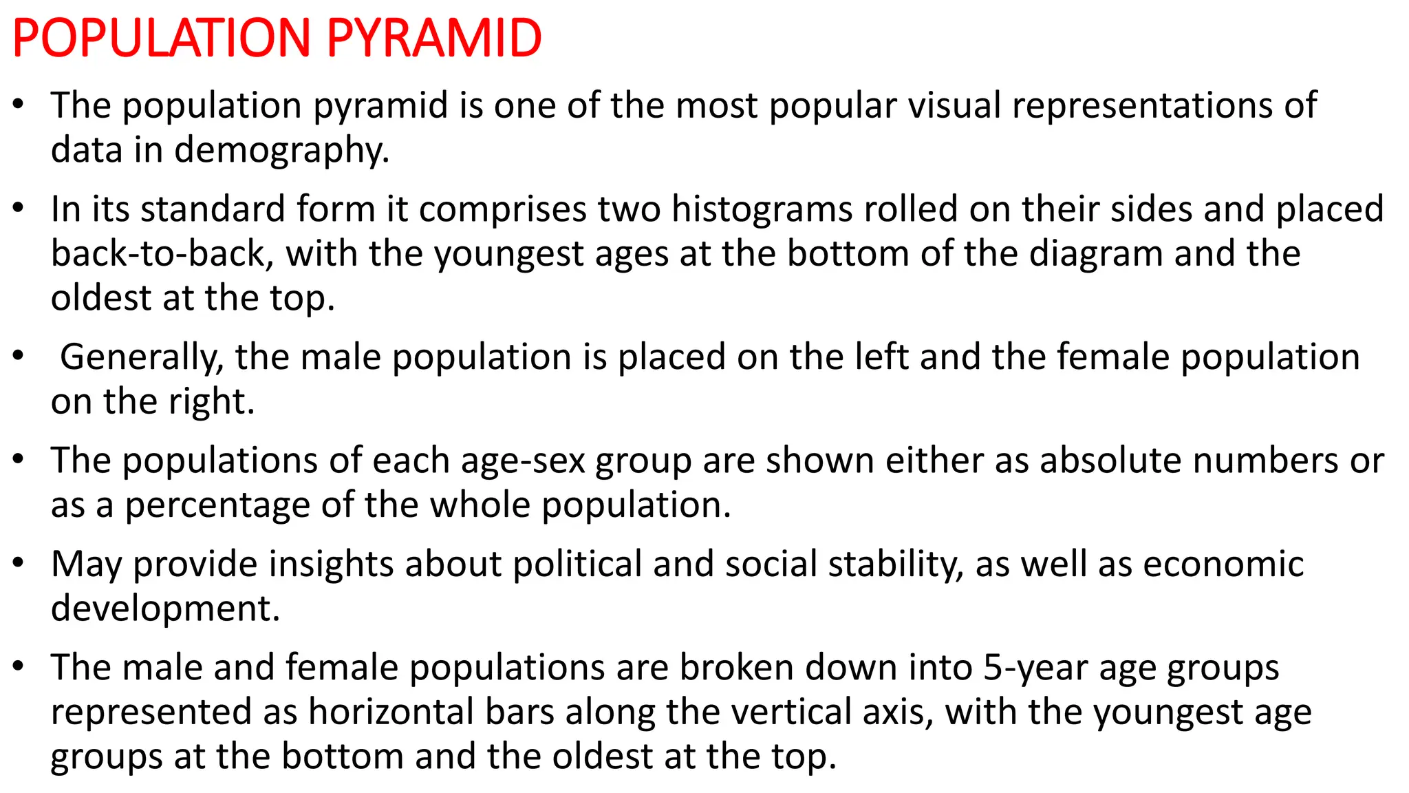 Com 201 - Intro to Demography and biostatistics | PPTX