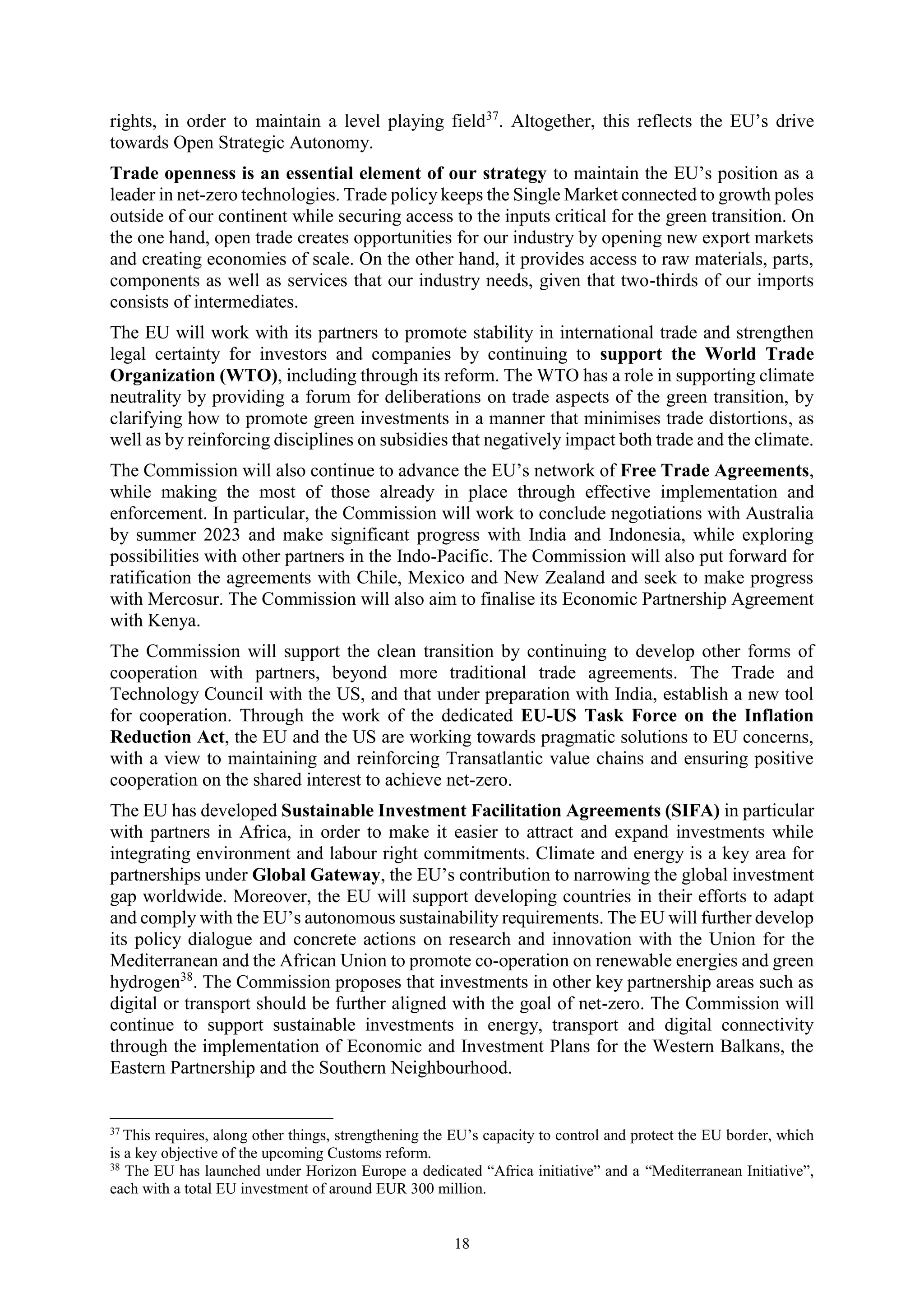 EU - A Green Deal Industrial Plan for the Net-Zero Age | PDF