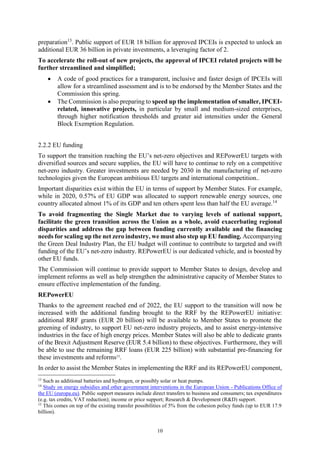 EU - A Green Deal Industrial Plan for the Net-Zero Age | PDF