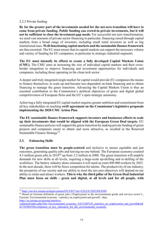 EU - A Green Deal Industrial Plan for the Net-Zero Age | PDF