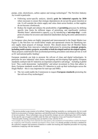 EU - A Green Deal Industrial Plan for the Net-Zero Age | PDF