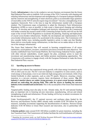 EU - A Green Deal Industrial Plan for the Net-Zero Age | PDF