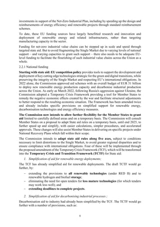 EU - A Green Deal Industrial Plan for the Net-Zero Age | PDF