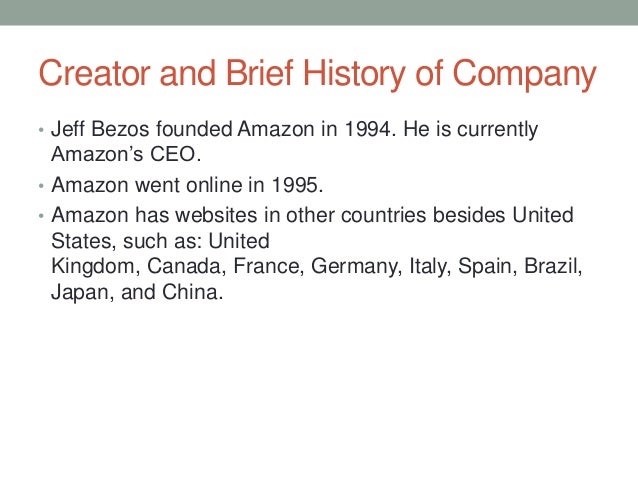 Com 208 amazon powerpoint