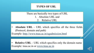 COM 311 LECTURE - 3.pptx | Web Design and HTML | Internet