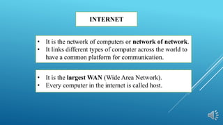 COM 311 LECTURE - 3.pptx | Web Design and HTML | Internet
