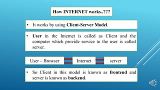 COM 311 LECTURE - 3.pptx | Web Design and HTML | Internet