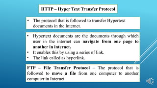 COM 311 LECTURE - 3.pptx | Web Design and HTML | Internet