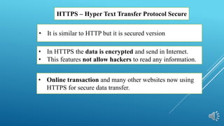 COM 311 LECTURE - 3.pptx | Web Design and HTML | Internet