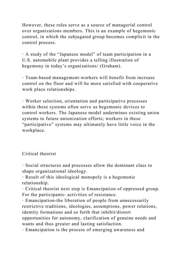 COM 314DavisChapter 2 · Machine metaphor principles.docx