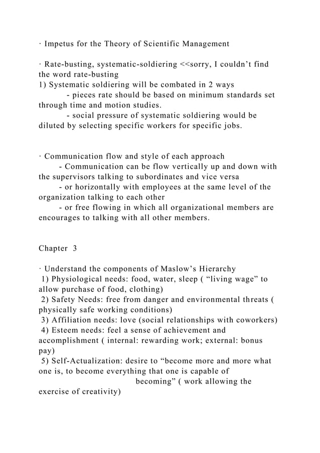 COM 314DavisChapter 2 · Machine metaphor principles.docx