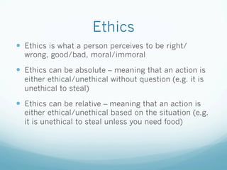 Reading 1-1: Ethics in Sports Communication | PPT