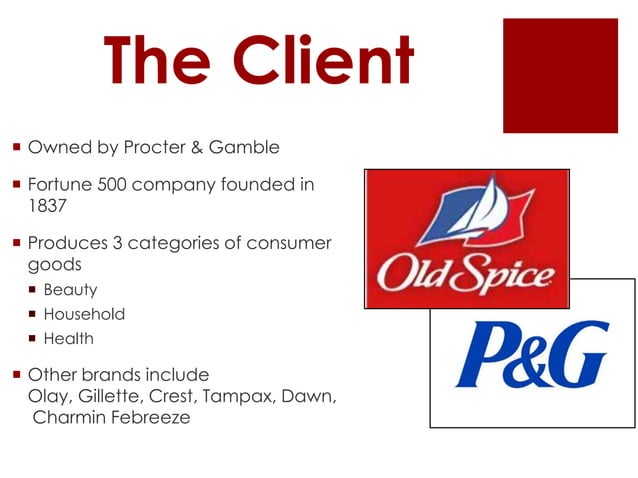 Old Spice Case Analysis | PPTX