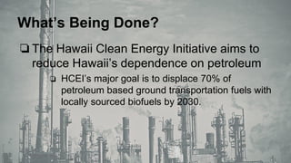 Com 344 final project presentation renewable energy in hi | PDF