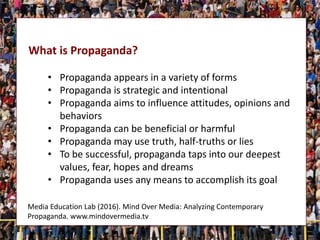 Defining Propaganda | PPTX