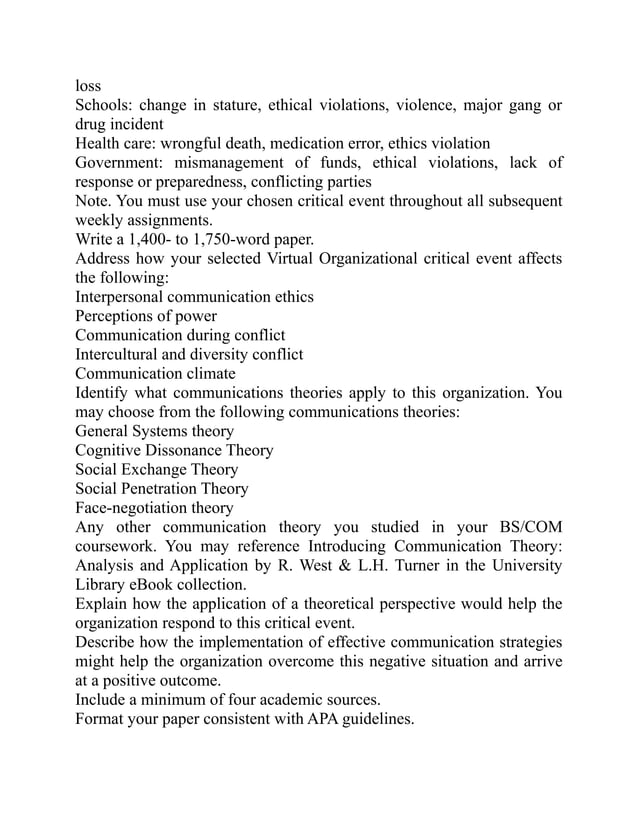 Com 480 Effective Communication-snaptutorial.com