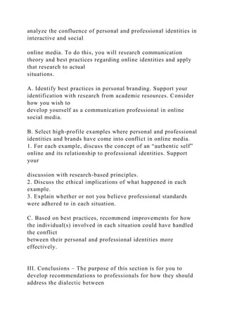 COM 540 Final Project I Brand Identity Paper Guidelines and.docx