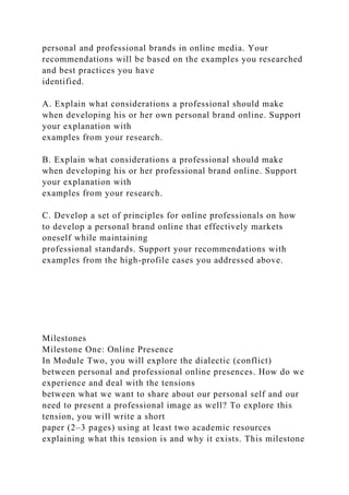 COM 540 Final Project I Brand Identity Paper Guidelines and.docx