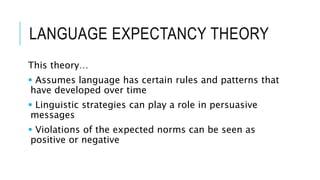 Transactional Model of Stress and Coping & Language Expectancy Theory ...