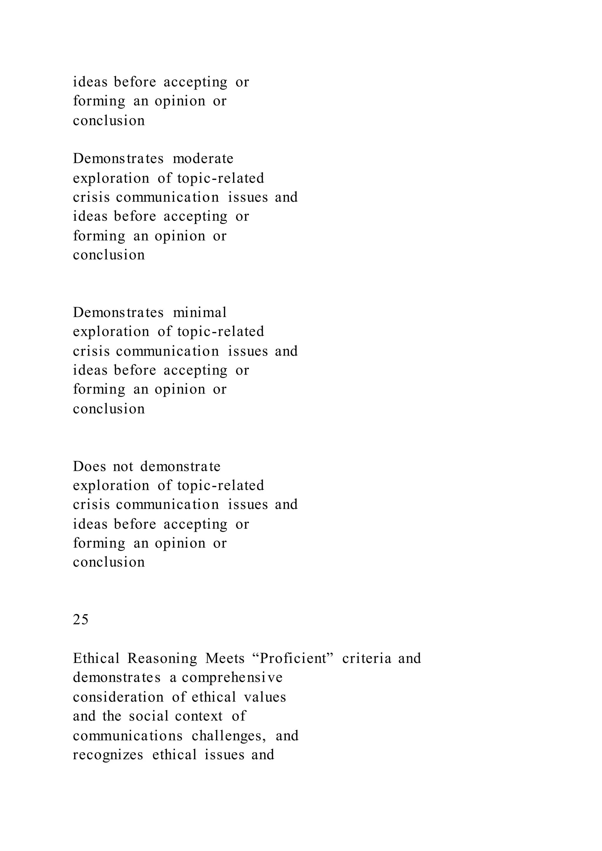 COM 657 Short Paper Rubric Overview Six short paper | PDF