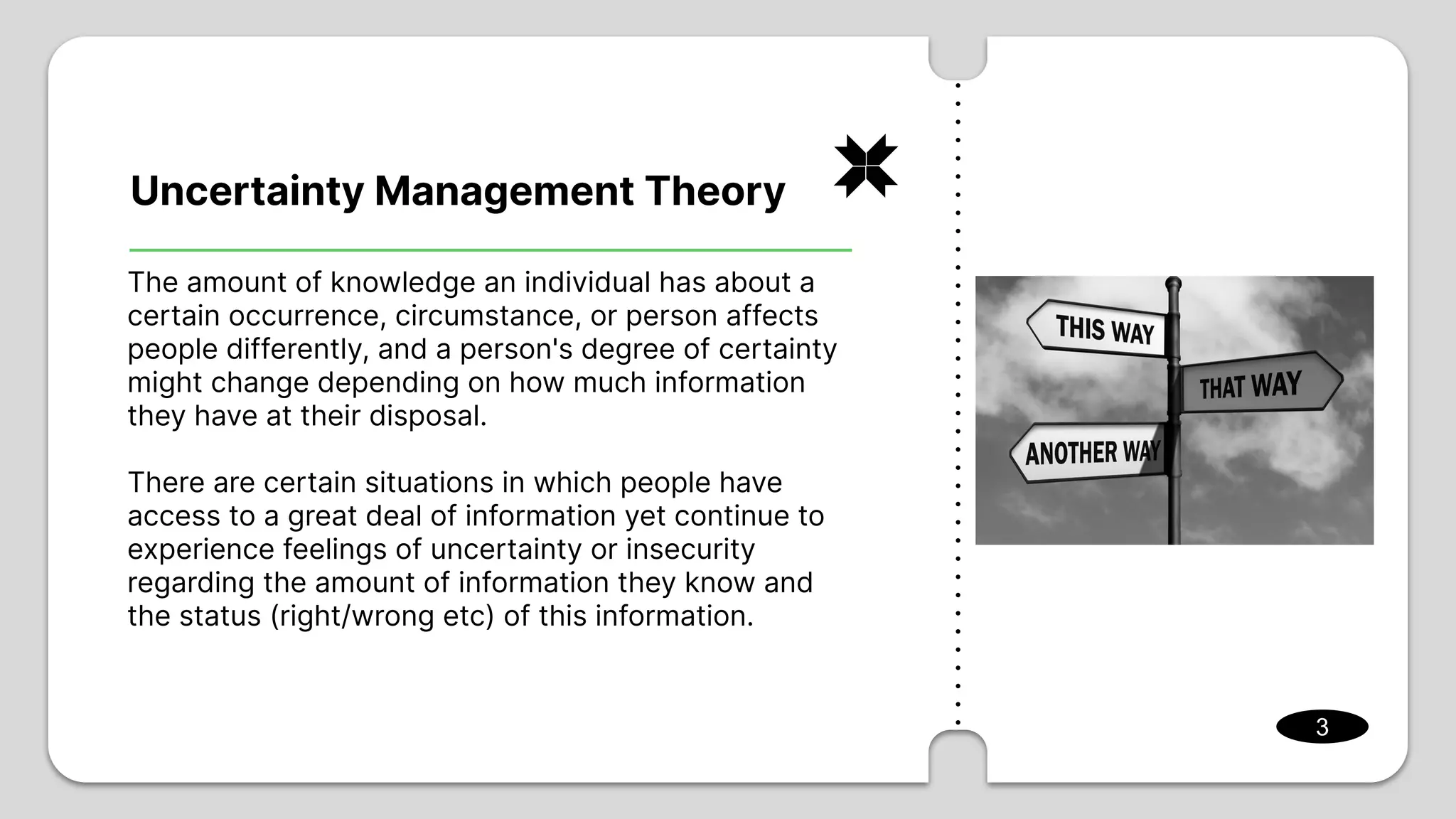 Uncertainty Management Theory | PDF