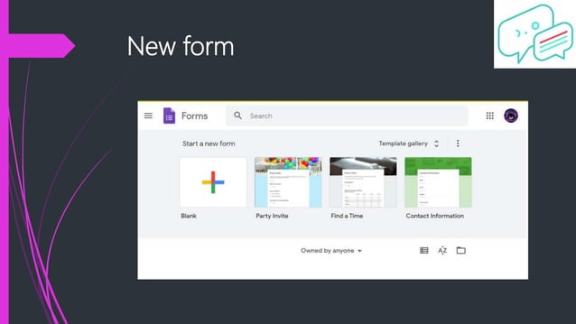 Com6 l7 creating online survey forms | PPTX | Internet | Computing