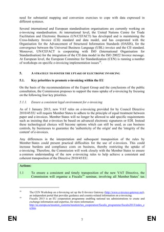 Reaping the benefits of electronic invoicing for Europe | PDF