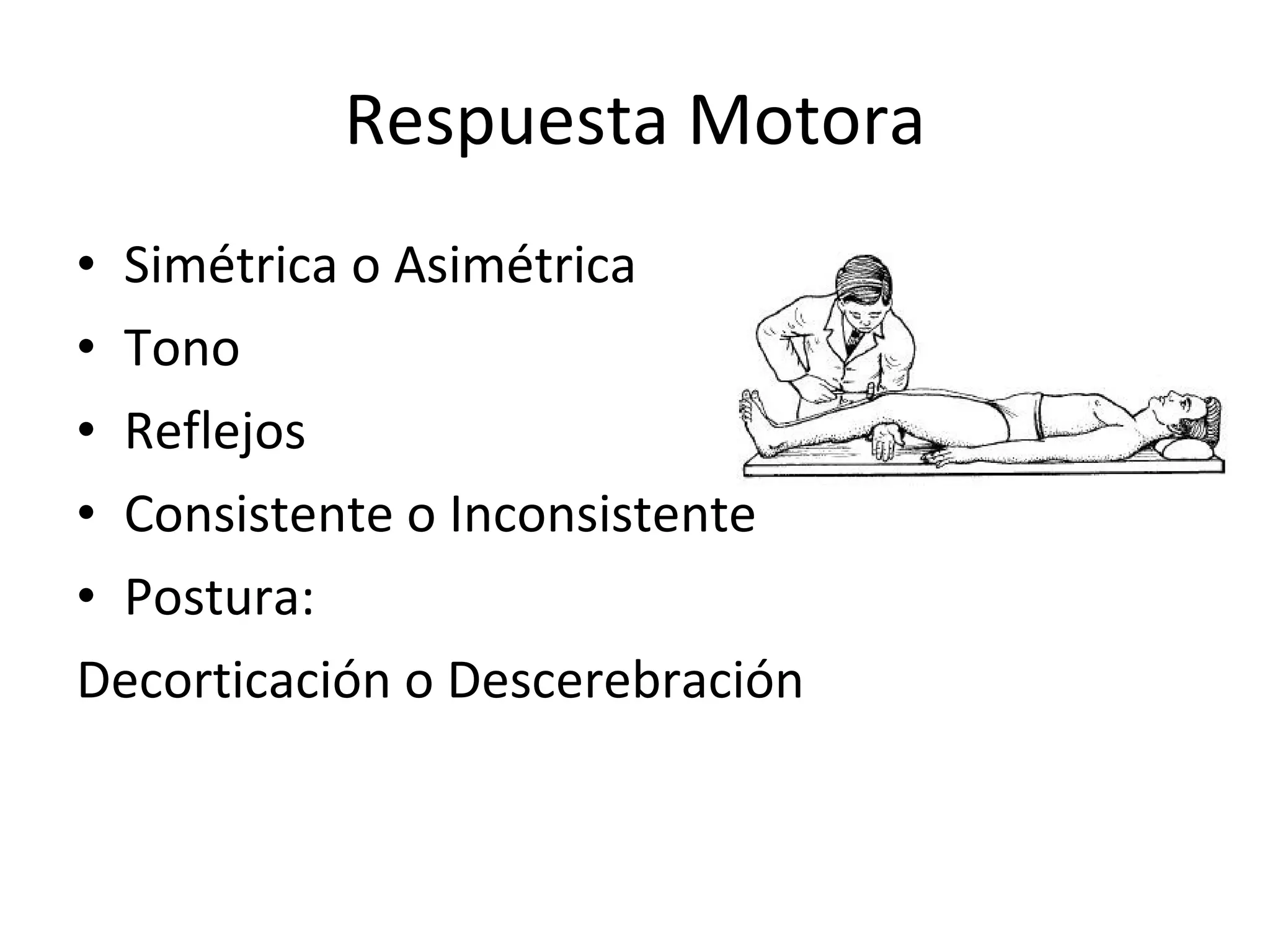 Evaluación neurológica del paciente con alteración del estado de alerta ...