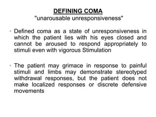 Coma | PPTX