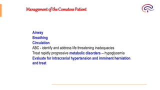approach to comatose patient | PPT