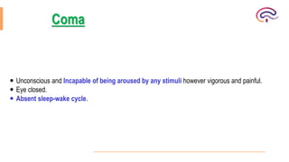 approach to comatose patient | PPT