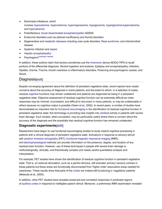 Coma consciousness | DOCX