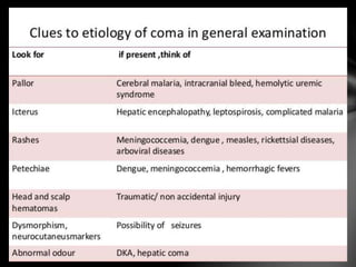 Definitions, and approach to Coma | PPTX