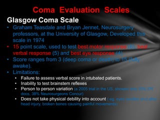 Definitions, and approach to Coma | PPTX