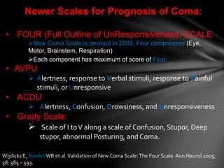 Definitions, and approach to Coma | PPTX