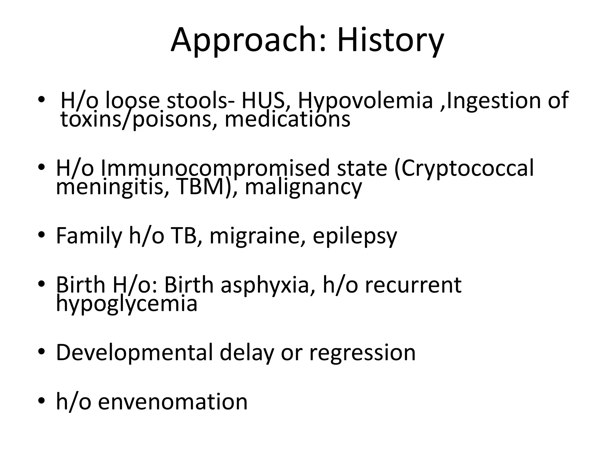 approach to comatose child | PPTX