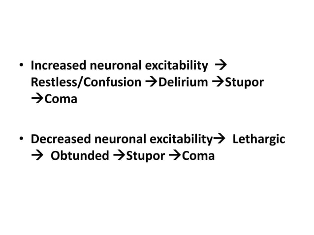 approach to comatose child | PPTX | Brain and Nervous System Disorders ...
