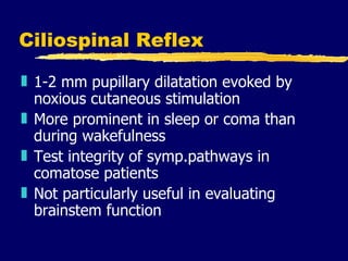 medicine.Coma.(dr.muhamad tahir) | PPT
