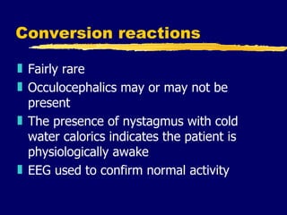 medicine.Coma.(dr.muhamad tahir) | PPT
