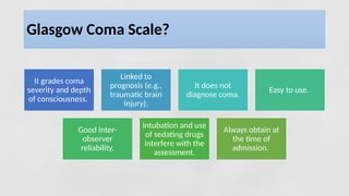 Coma and Brainstem Death, a lecture to undergraduate students | PPTX ...
