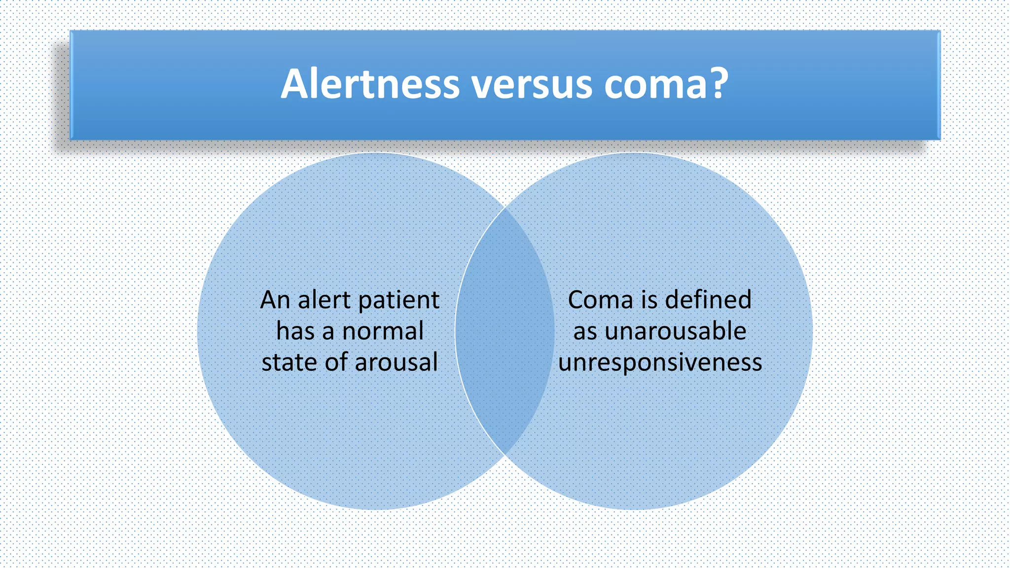 Coma and brain stem death | PPTX