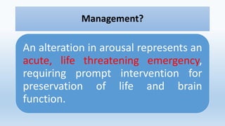Coma and brain stem death | PPTX