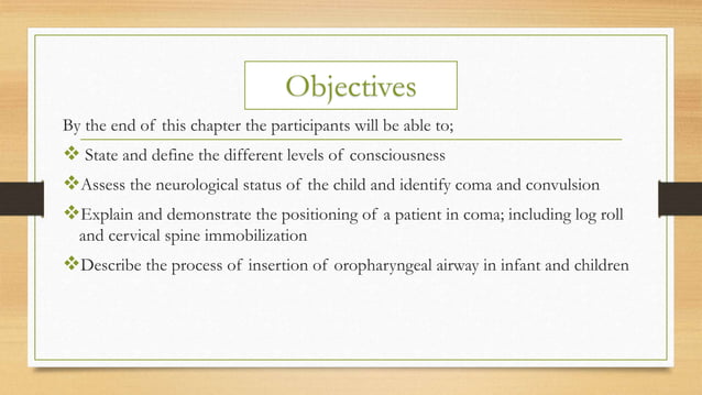 Coma & convulsion | PPT